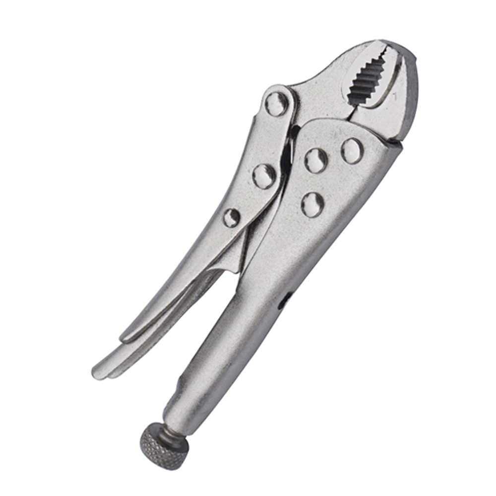 4.51 in. Curved Jaw Locking Pliers Mini Locking Pl... – Grandado