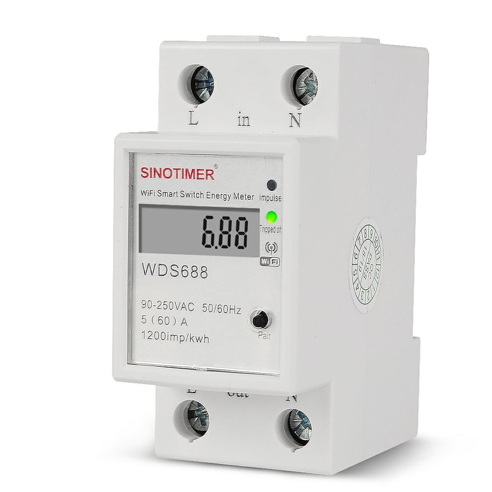 Digital Electric Consumption KWh Din Rail Smart En... – Vicedeal
