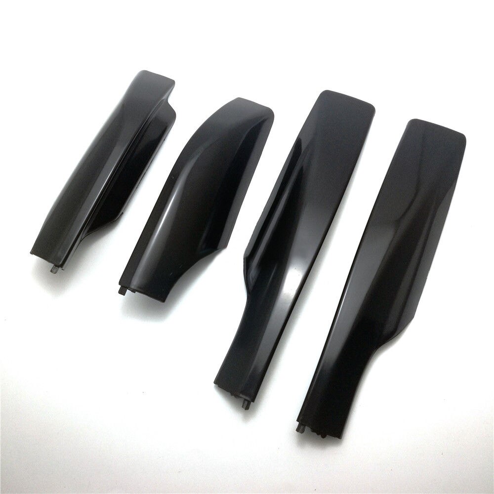 4pcs Roof Rack Covers Rail End Plastic Black Car O... – Grandado