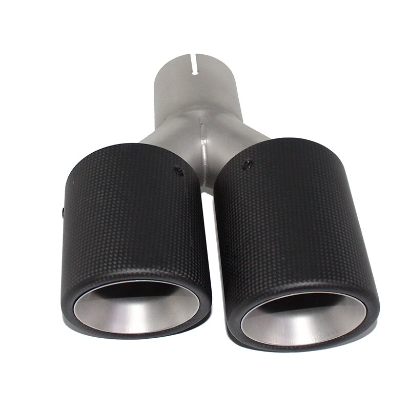 114mm Auto parts exhaust pipe tail mouth Y-shaped ... – Grandado