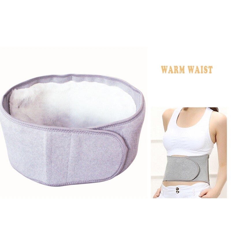 Cashmere Thermal Protection Lumbar Back Belt Waist... – Grandado