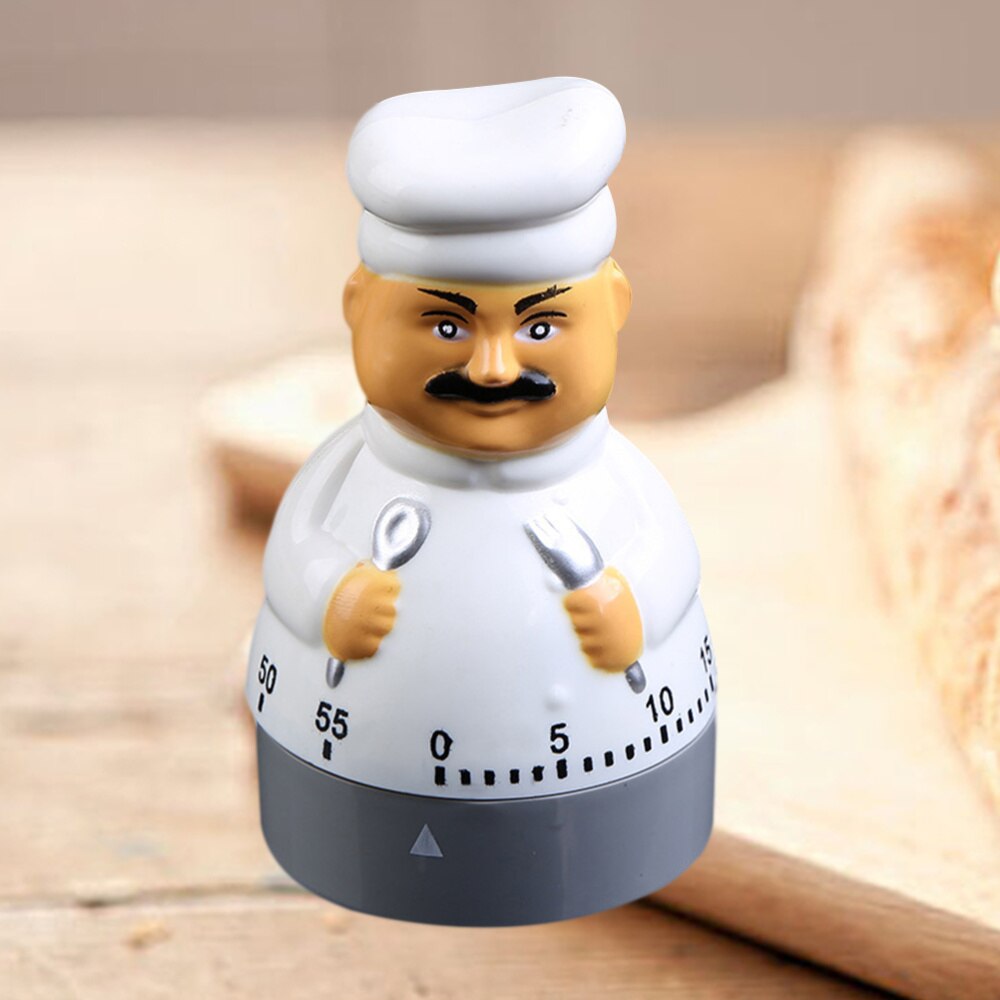 1Pc Keuken Timers Cartoon Chef Vorm Count-Down Tim... – Vicedeal