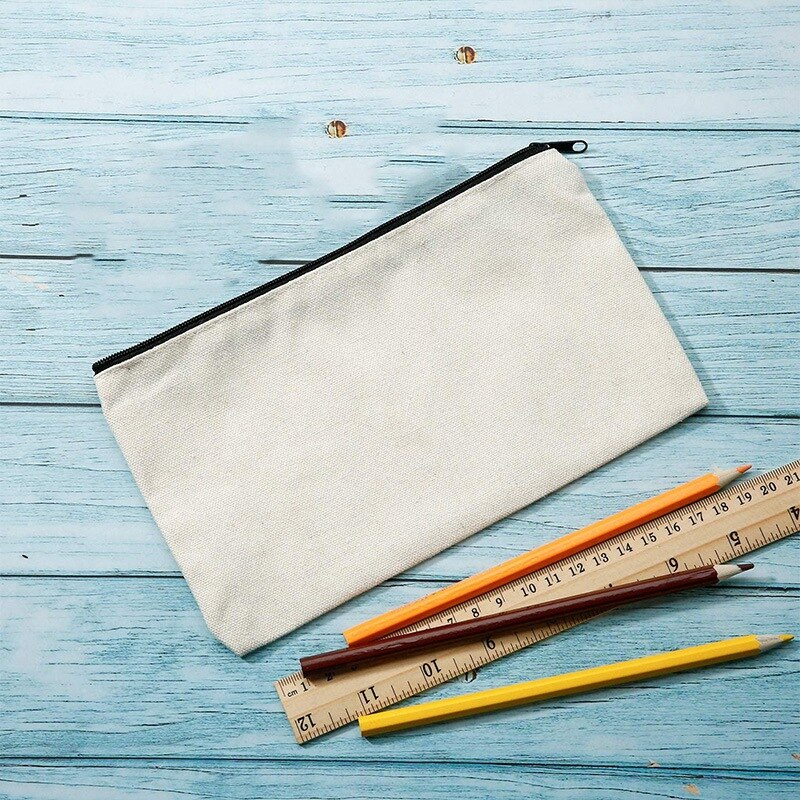 Canvas Rits Zakken Canvas Potlood Zakje Canvas Mak... – Vicedeal