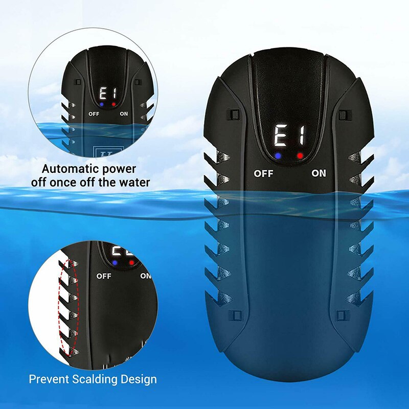 Fish Tank Mini Heater Low Water Level Turtle Tank ... – Grandado