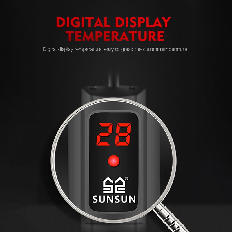Aquarium Submersible Heater Fish Tank LCD Display ... – Grandado