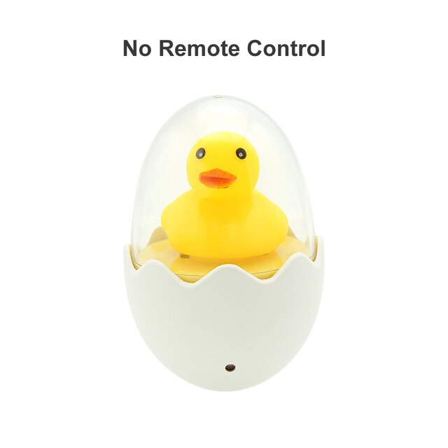 EU Plug Yellow Duck LED Night Light Sensor Control... – Vicedeal