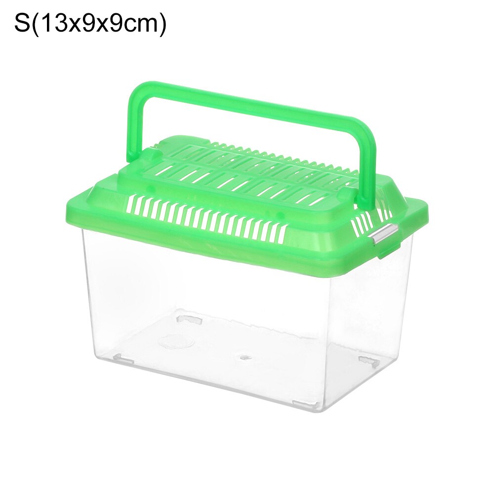 Mini Fish Tank Portable Pet Crate Climbing Breedin... – Vicedeal