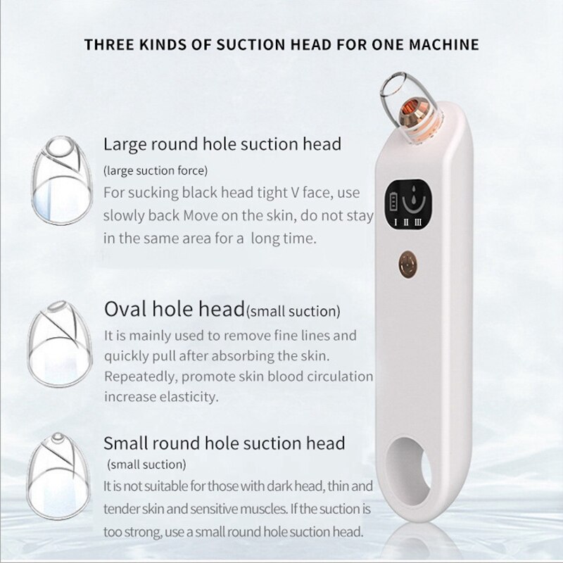 Electric Blackhead Remover Vacuum Face Ance Pore C... – Grandado