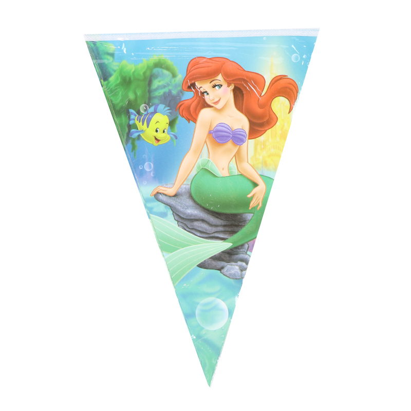 2,5 m poco Tema de sirena banderín bandera niños n... – Grandado