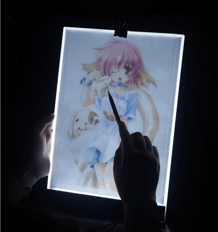 A4 LED letter board whiteboard white board M2036 – Vicedeal