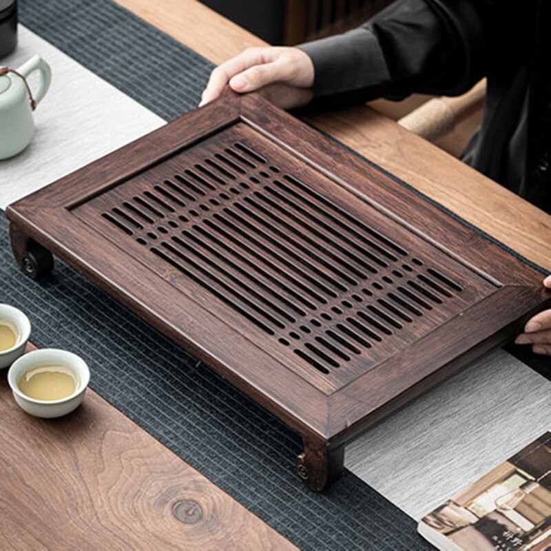 Chinese Tea Table Tray Tea Set Board Bamboo Natura... – Grandado