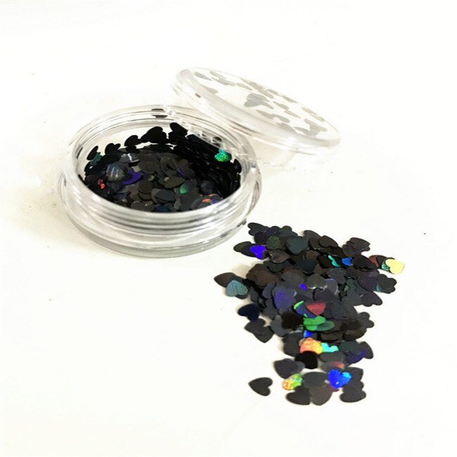 1Box Dark Gold Holographic Sequins Glitter Shimmer... – Grandado