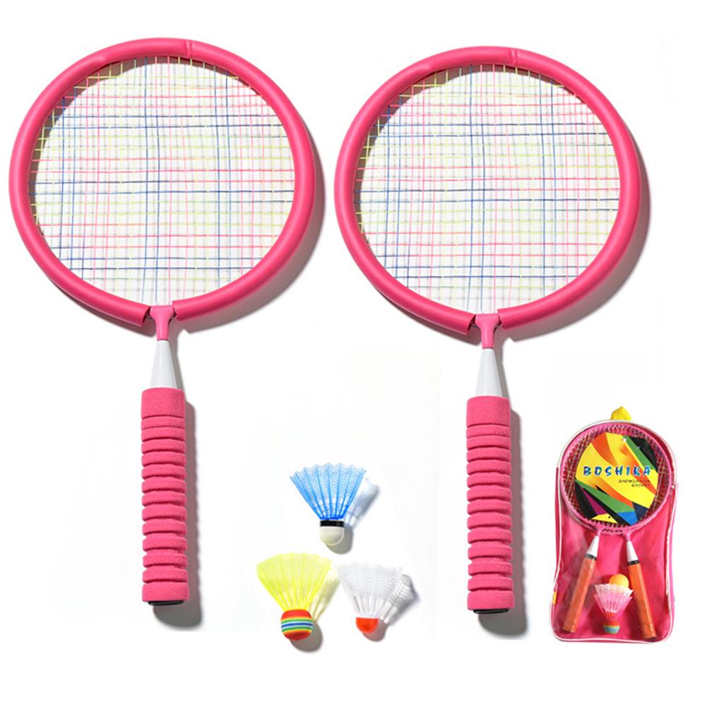 1 Pair Badminton Rackets Set Lightweight Portable ... – Grandado