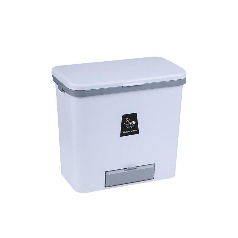 Hanging Trash Can with Sliding Cover Wall Mounted ... – Grandado