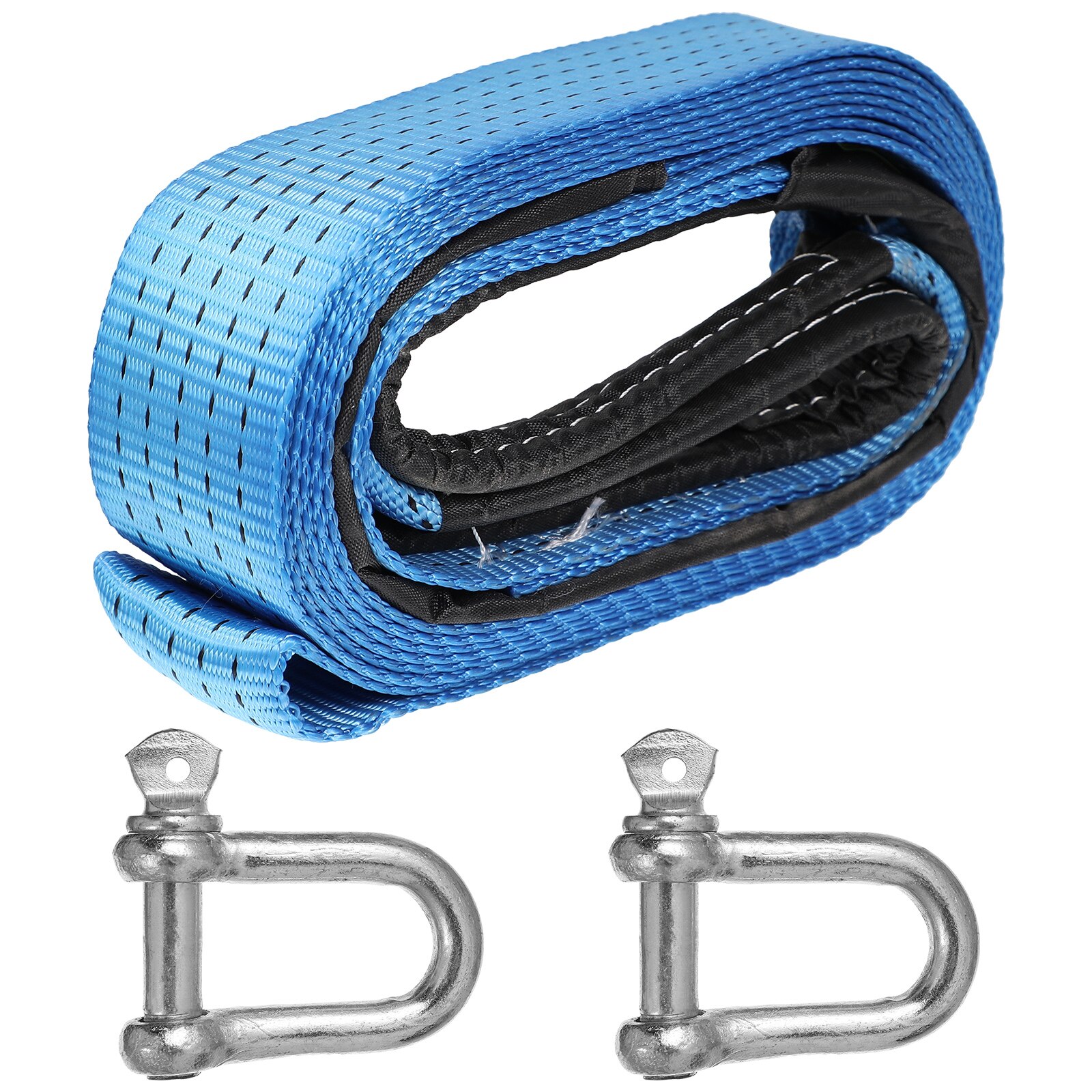 1 Set Car Towing Rope Emergency Rope High Strength... – Vicedeal