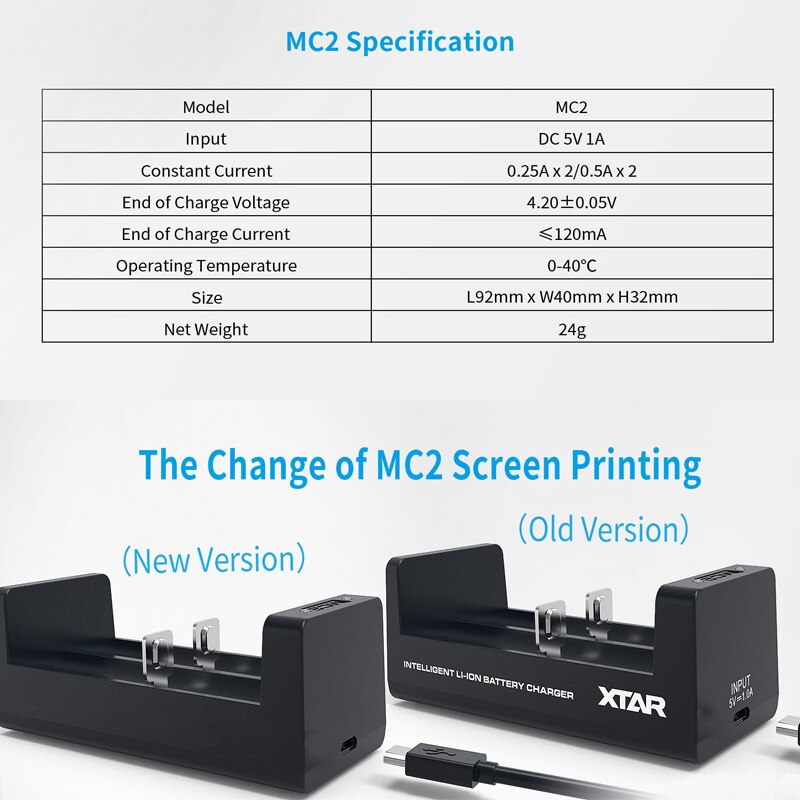 Xtar batteriladdare mc serie mc1 plus mc2 mc6c l... – Grandado