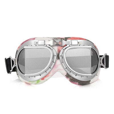 Retro Motorhelm Goggles Bril Jet Vintage Moto Klas... – Vicedeal