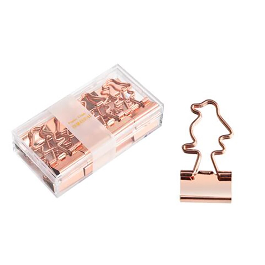 12Pcs/set Cute Cartoon Binder Clip Mini Paper Clip... – Vicedeal