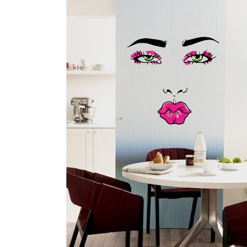 Lips woman DIY Wall Stickers Family House Sticker ... – Grandado