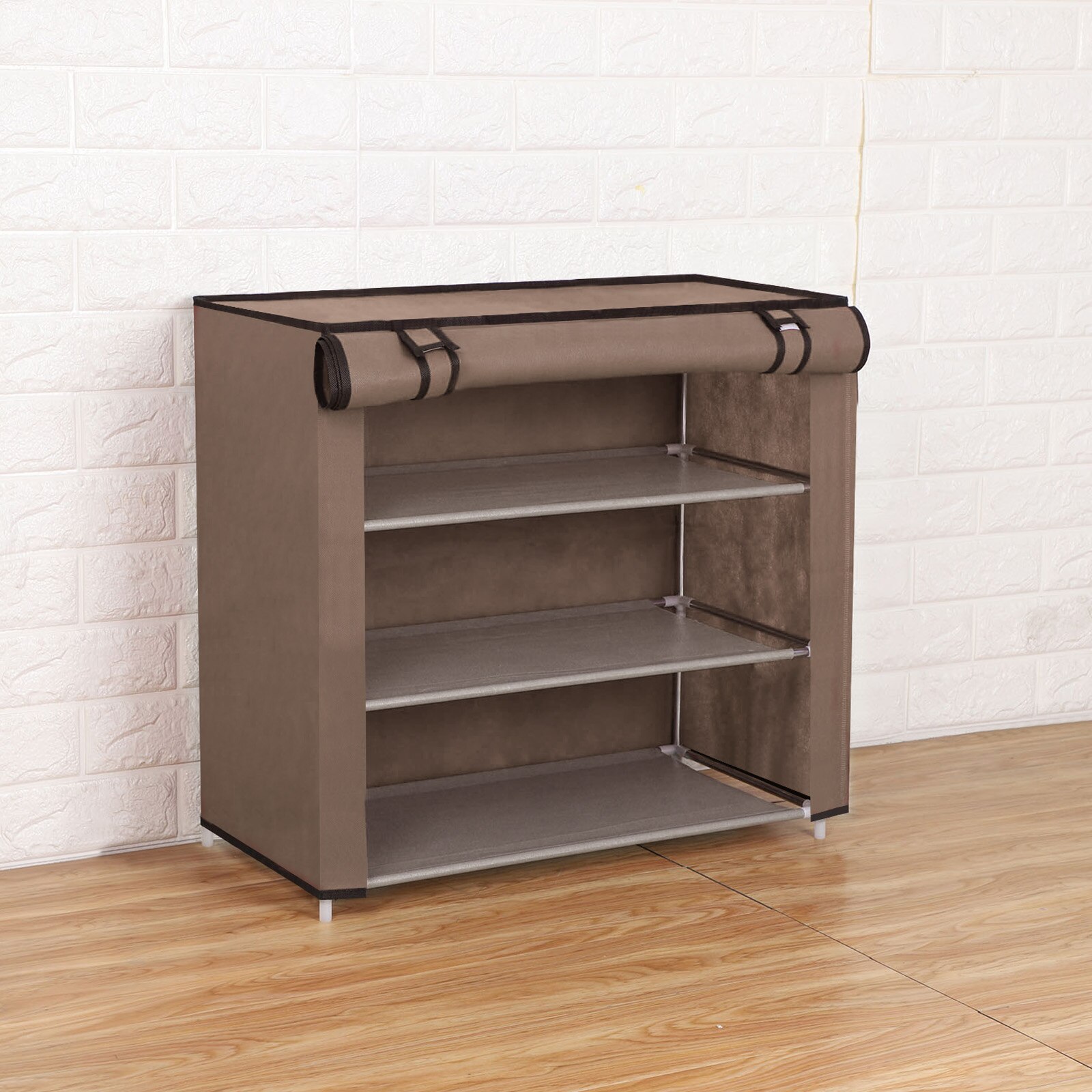 Multiple Sizes Non Woven Fabric Shoes Rack Shoe Sh... – Grandado