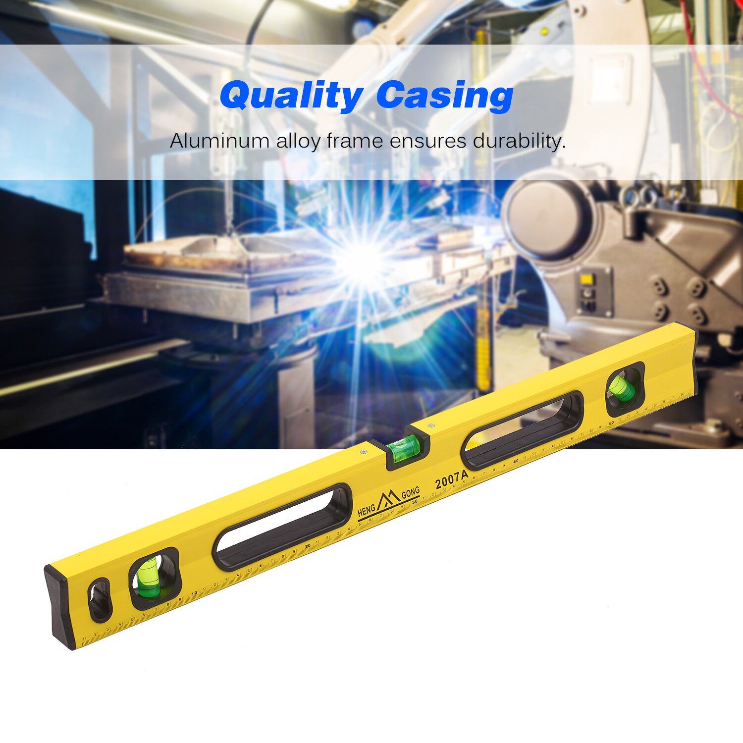 60cm waterpassen van aluminiumlegering, sterke mag... – Grandado