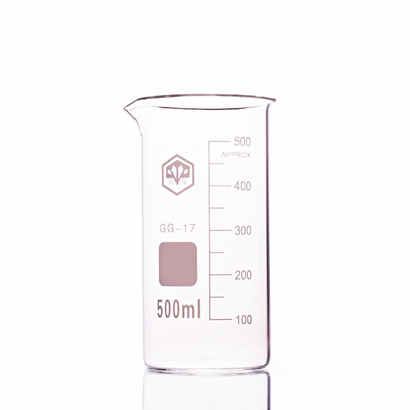5pcs Beaker in tall form,Capacity 500ml,Outer diam... – Grandado