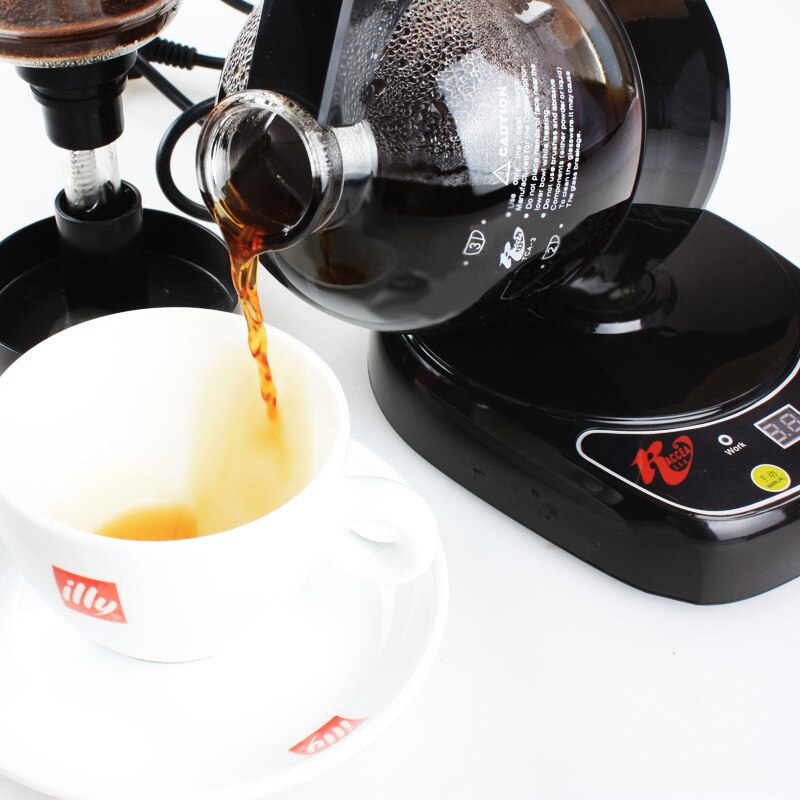 Small Size Siphon Coffee Maker Machine Electric Te... – Vicedeal