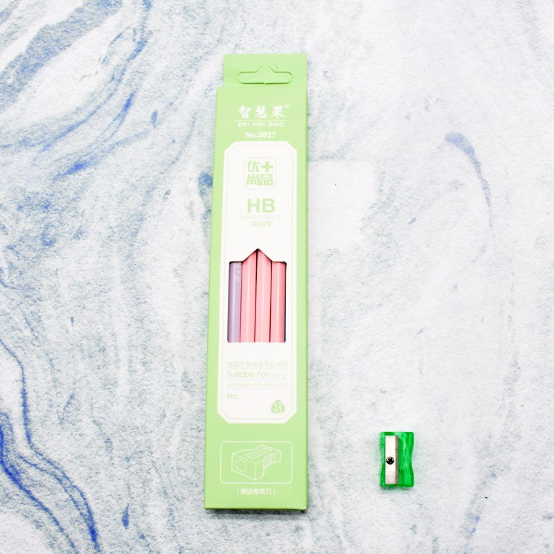 12 sticks/set van HB potlood zeshoekige potlood me... – Grandado