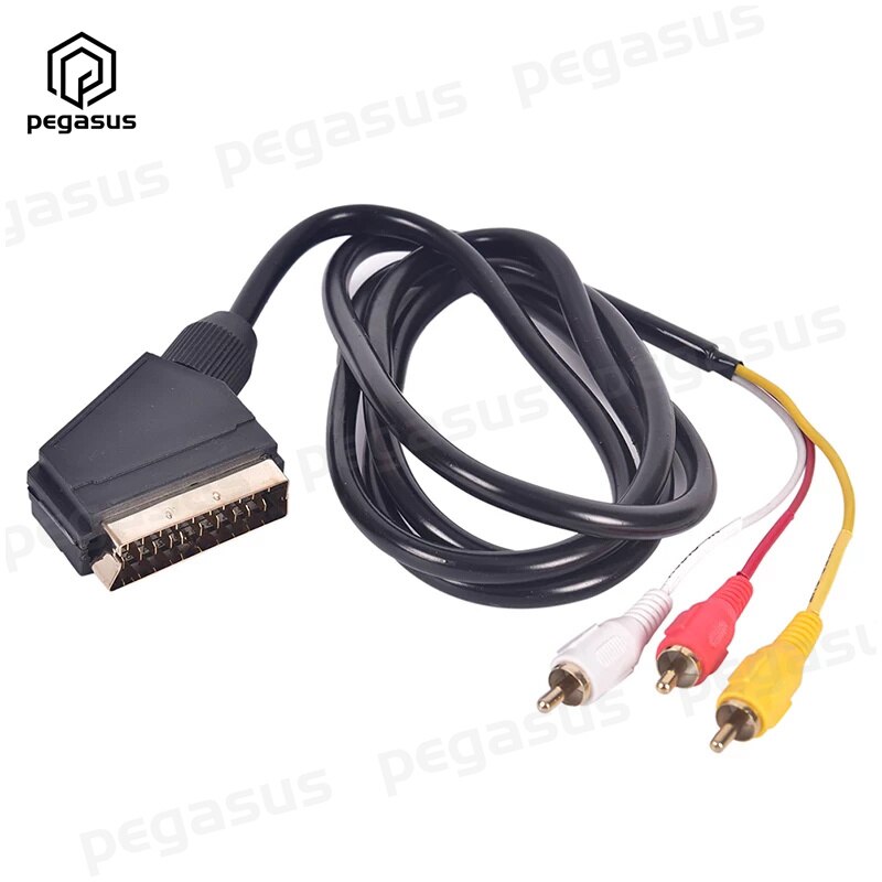 1,5 metros SCART 21Pin a 3RCA hembra a macho Phono... – Grandado