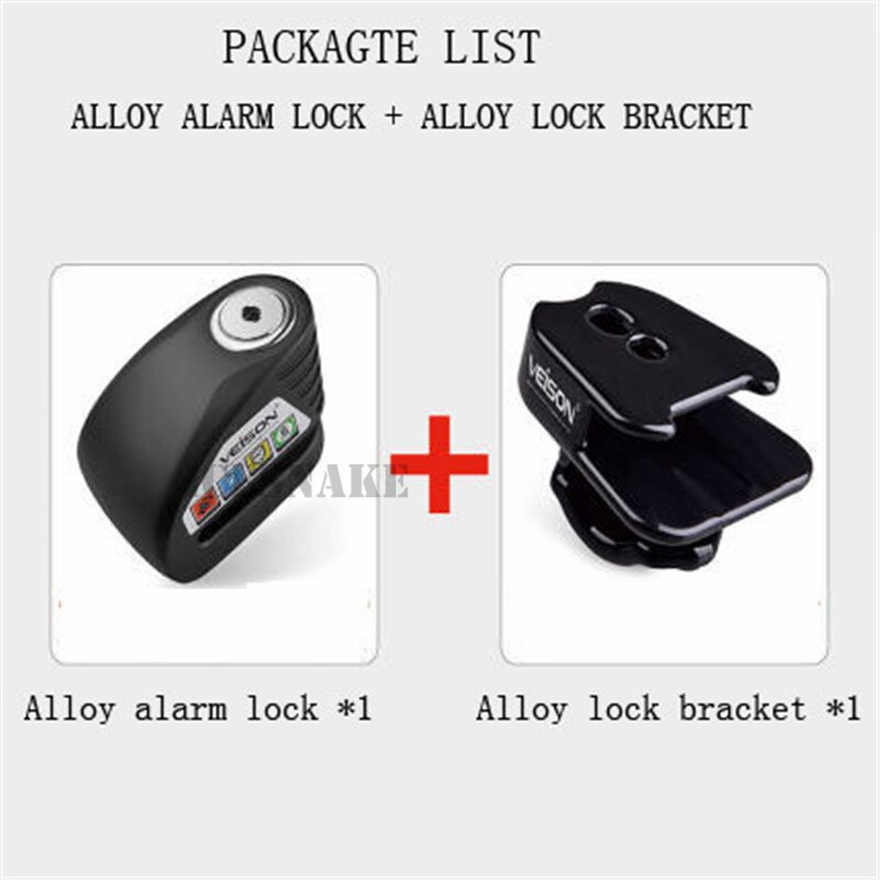 Veison 130db motorcykel alarm cykellås motorcykel ... – Grandado