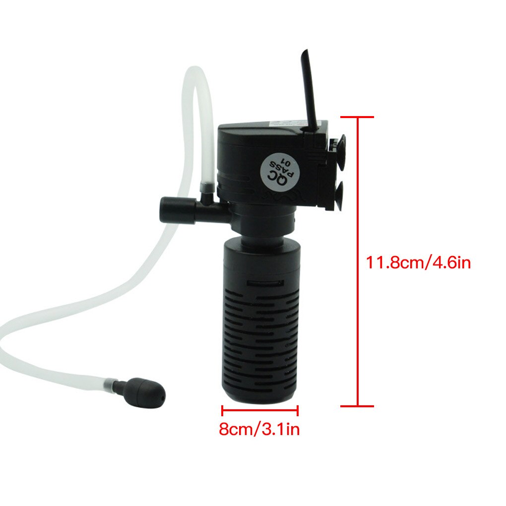 3 in 1 Filter for Aquarium Fish Tank Filter Mini F... – Vicedeal