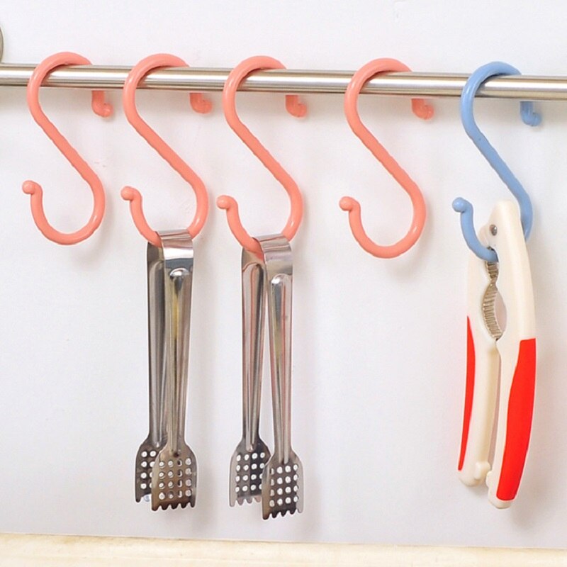 Plastic S - shaped door behind small hook kitchen ... – Vicedeal