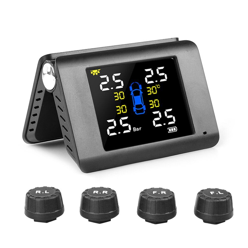 VSTM original solar TPMS car tire pressure monitor... – Grandado