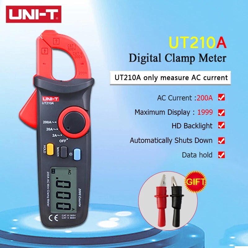 UNI-T UT210A UT210B UT210C UT210D UT210E Digitale ... – Grandado