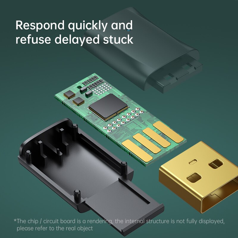 Robotsky USB Bluetooth 5,0 Adapter 4,0 für PC Laut... – Grandado