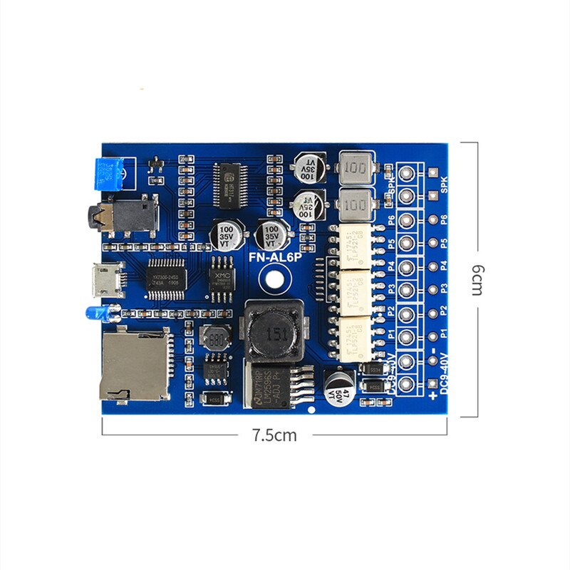Industrial Grade MP3 Sound Board with 30W Class D ... – Grandado