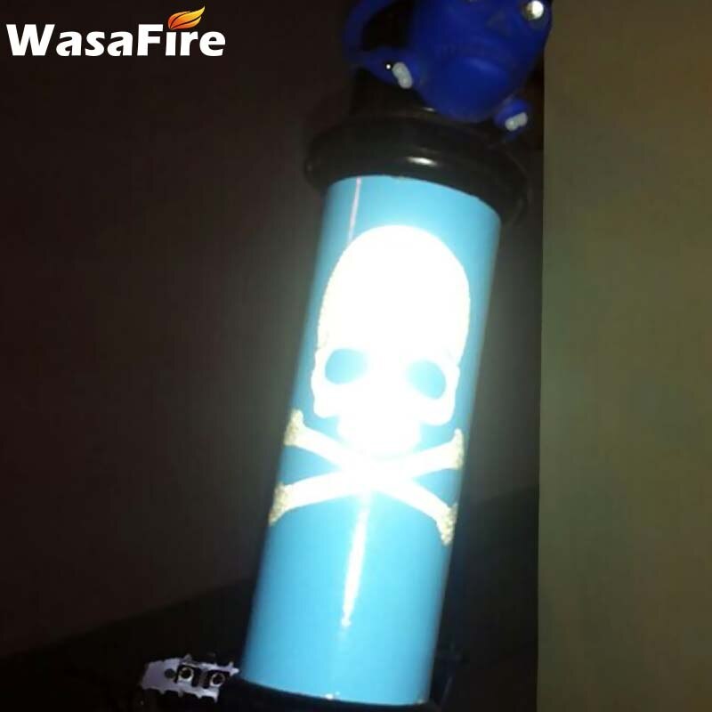 100pcs/lot Bicycle Stickers Fluorescent Skull Bike... – Grandado