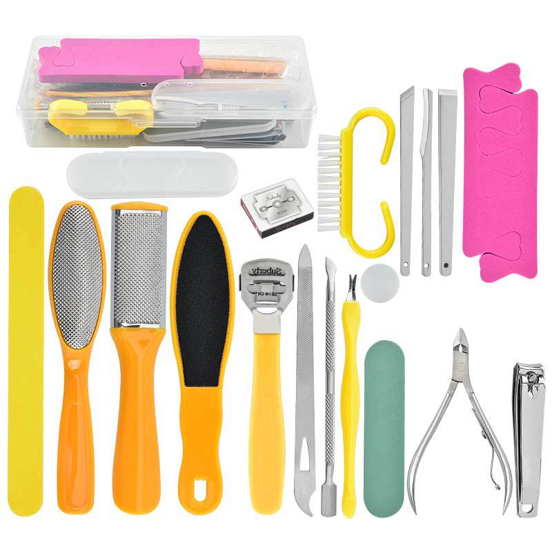20 in 1 Pedicure Tool Foot Care Tool for Feet Heel... – Grandado