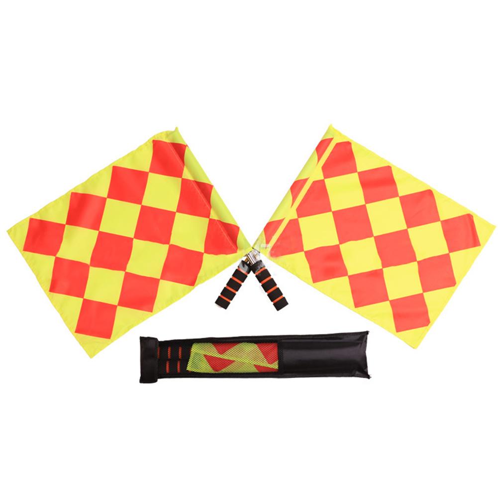 Football Flag Match Judge Sideline Linesman Soccer... – Grandado