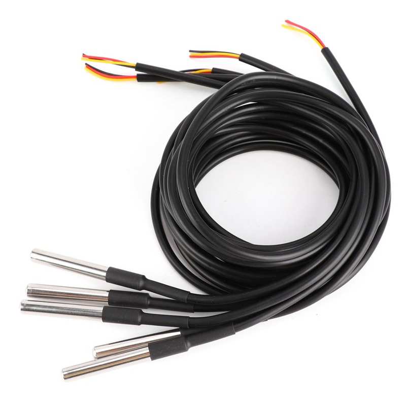DS18B20 Waterdichte Temperatuur Probe Sensor Kabel... – Vicedeal