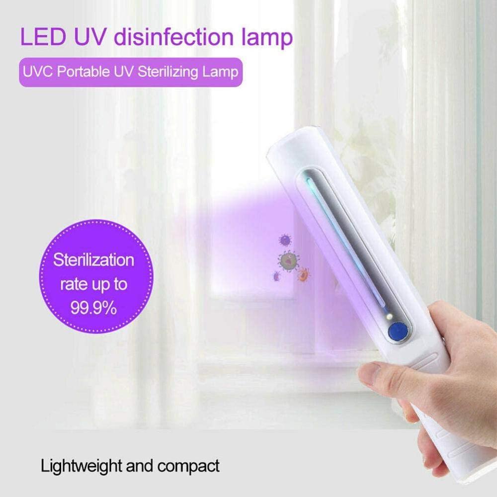 Portable UVC Germicidal Lamp Home Travel Disinfect... – Vicedeal