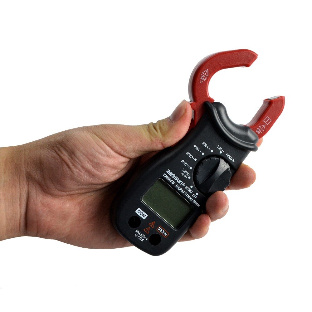 Digital Clamp multimeter AC/DC current meter Conti... – Grandado