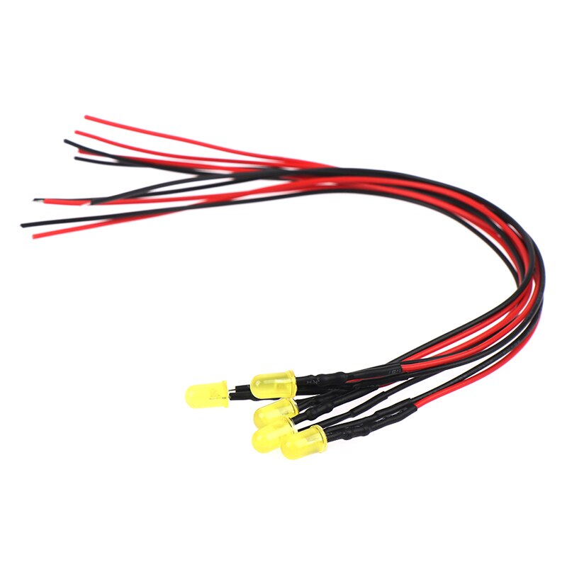 5X Min F3 3Mm 20Cm Pre Wired Led Ronde Licht Lamp ... – Grandado