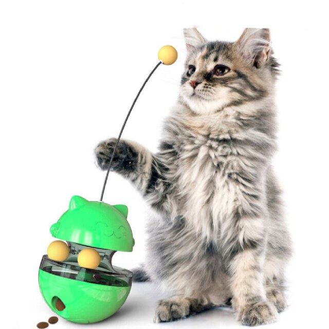 Interactive Cat Toys Funny Pet Shaking Leakage Foo... – Grandado
