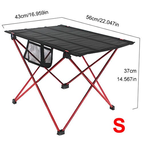 Portable Cloth Camping Folding Table Anti-slip & A... – Vicedeal