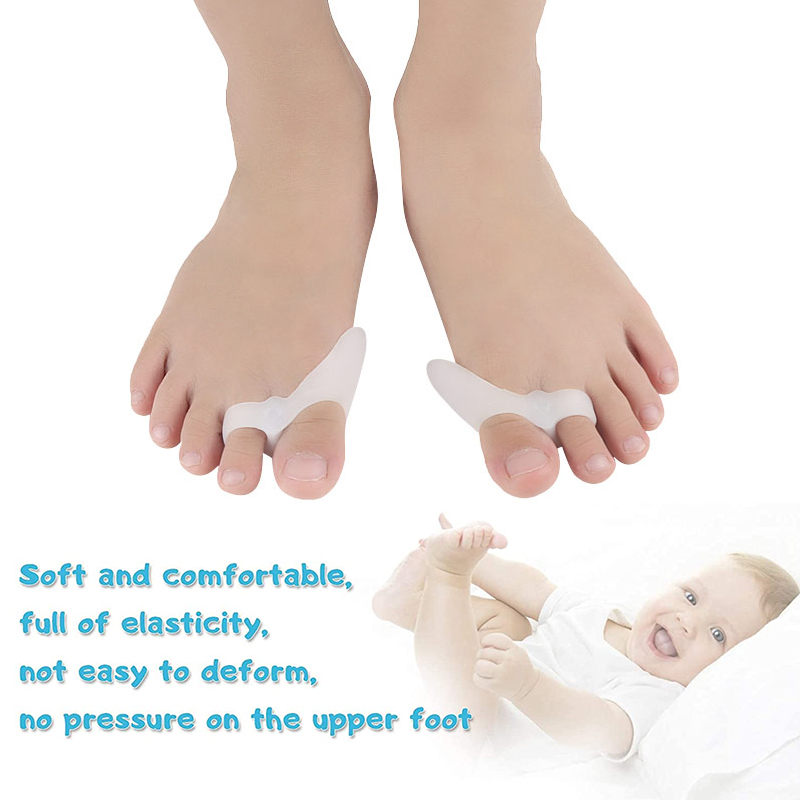 Pexmen 2/4Pcs Child Toe Separators Gel Big Toe Spa... – Vicedeal