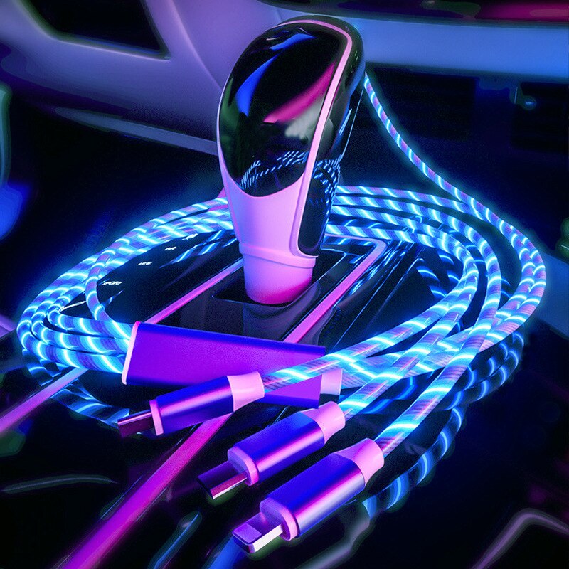 car decoration USB cable fast charging 360 degree ... – Grandado