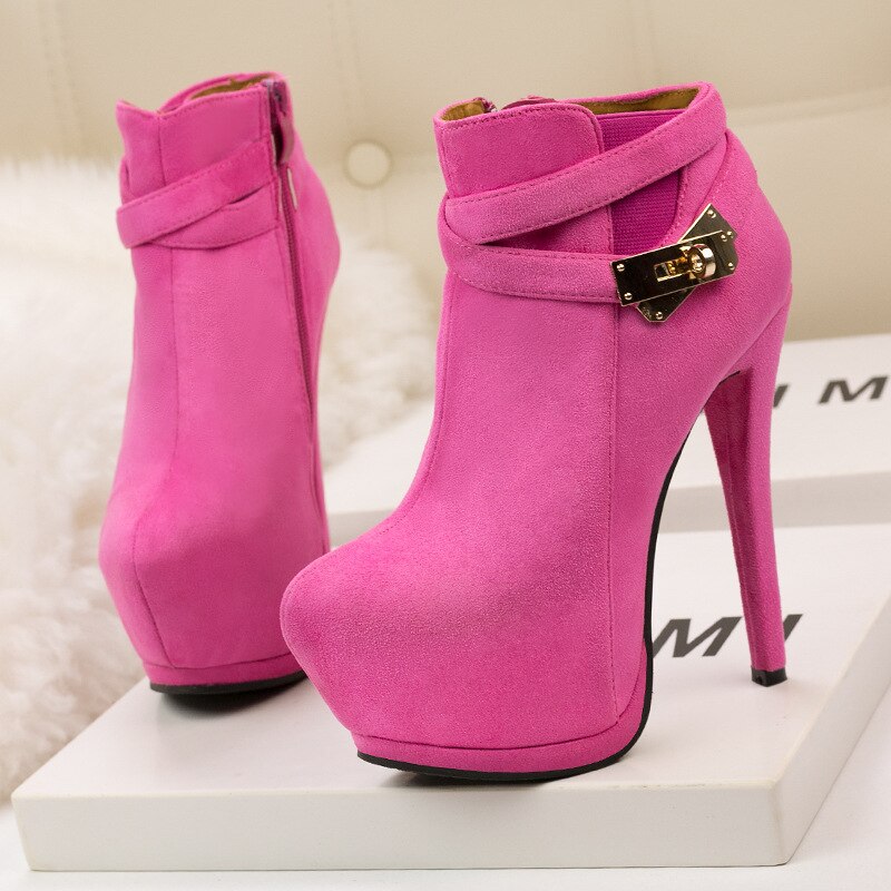 Women Pumps dance shoes Classic Patent Leather Hig... – Vicedeal