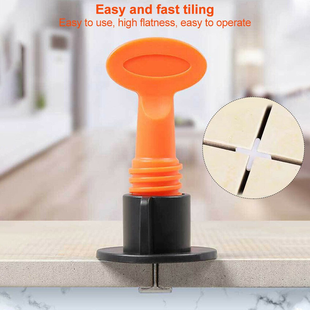 50Pcs Level Wedges Tile Spacers For Flooring Wall ... – Grandado