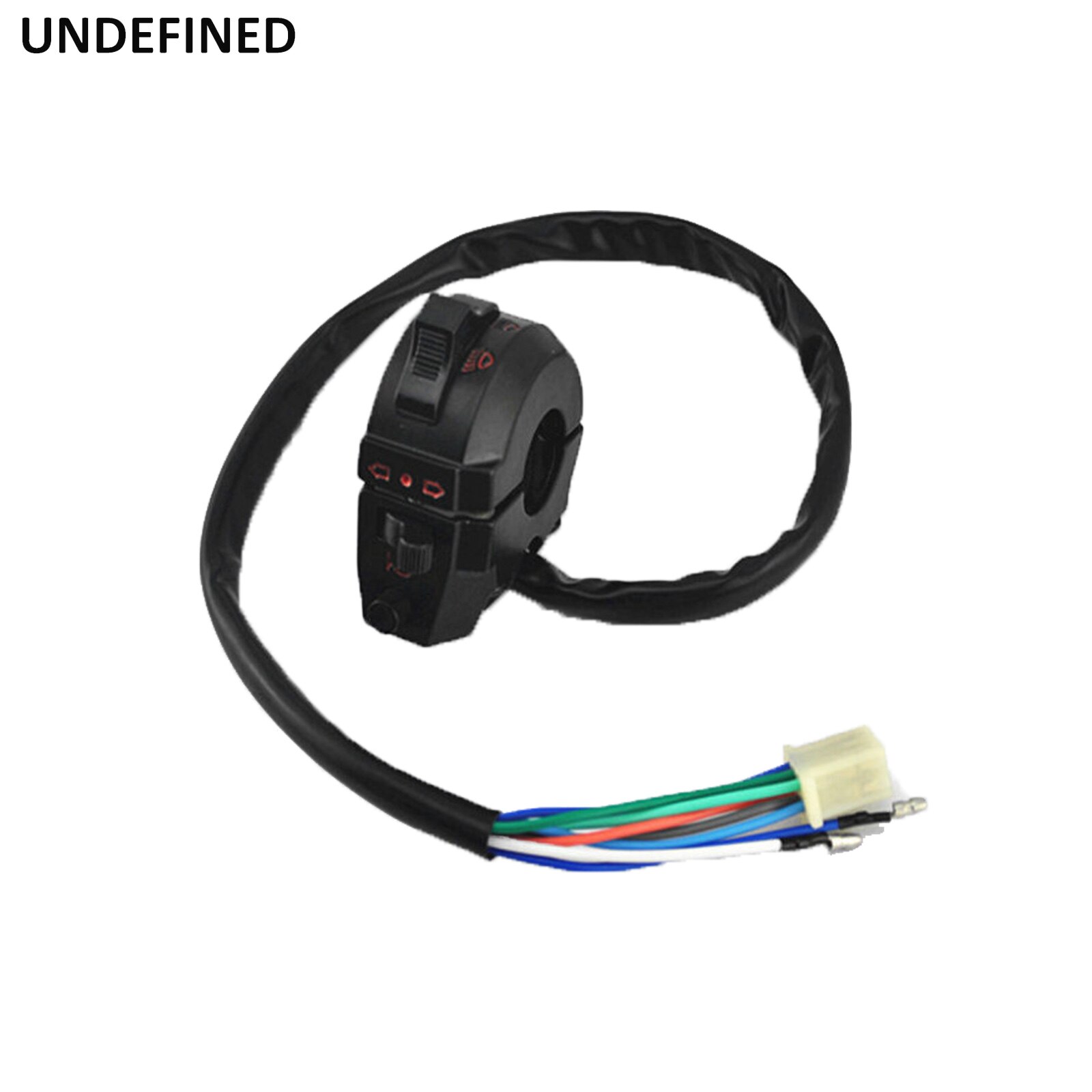 Motorcycle Black Dual Sport Left Switch Light Turn... – Grandado